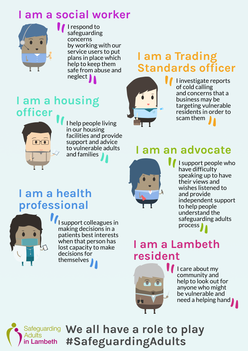 Leaflets And Easy Read Guides Lambeth Safeguarding Adults Board